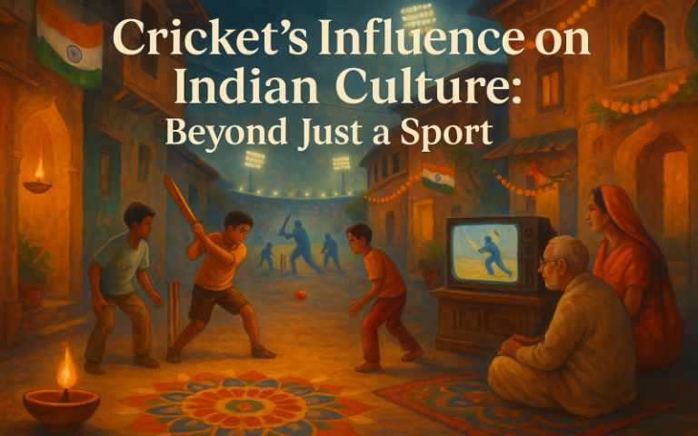 Influence of Cricket on Indian Culture: Beyond Just a Sport - Digital ...