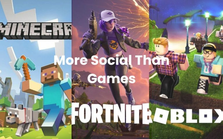 Roblox, Fortnite & Minecraft: More Social Than Games - Digital Dopamine